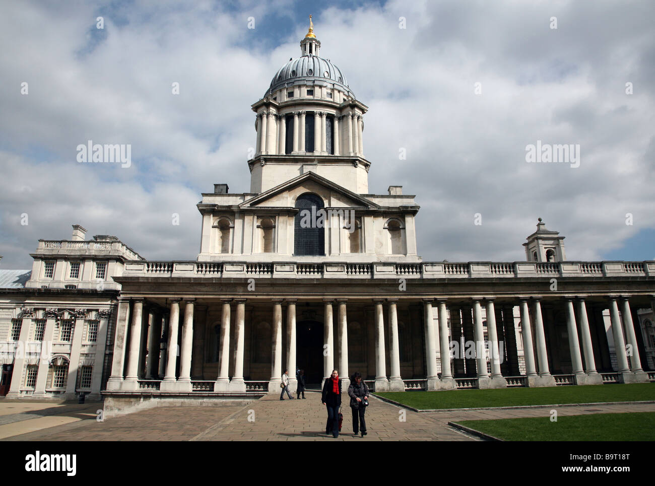 Old royal naval college chapel hi-res stock photography and images - Alamy