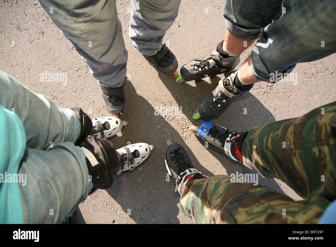 Leg circle hi-res stock photography and images - Alamy