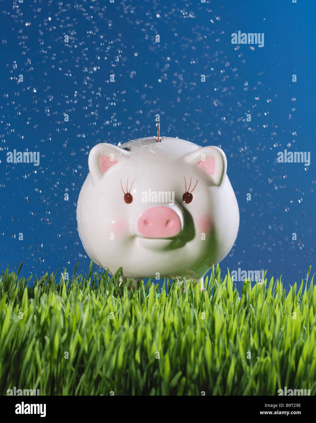 Money showering hi-res stock photography and images - Alamy