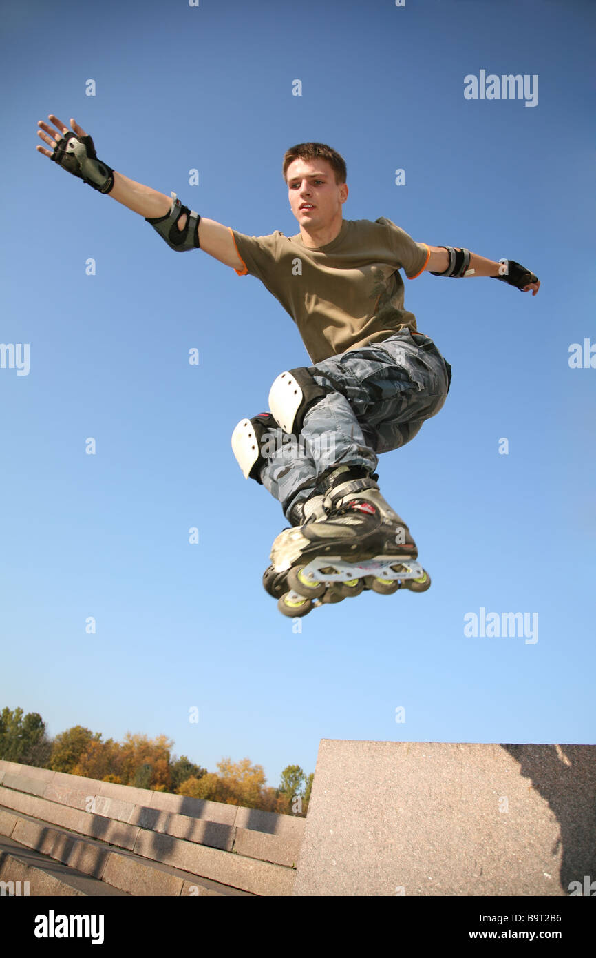 roller jumps 3 Stock Photo - Alamy