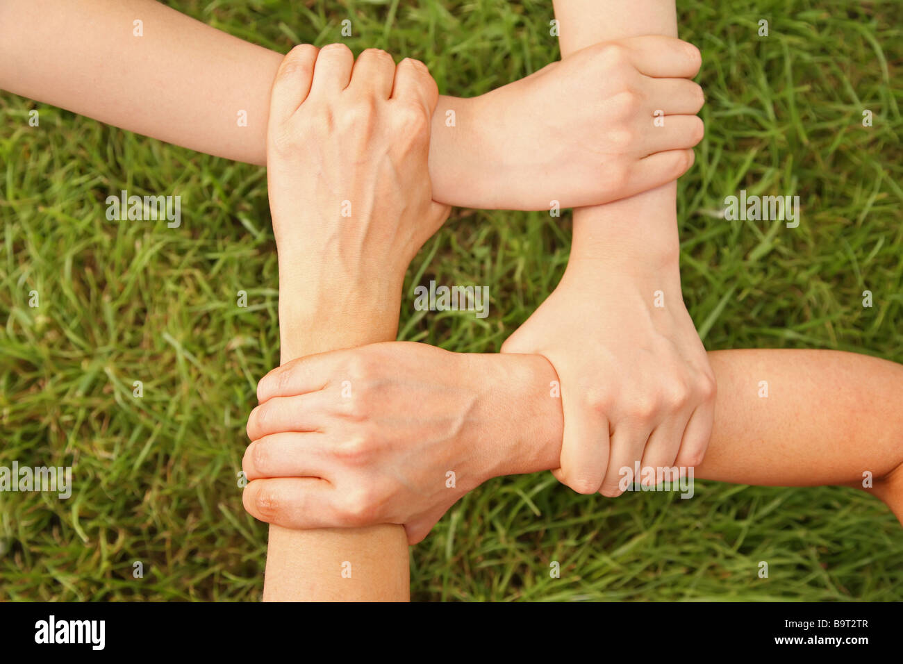 four hands hold each other Stock Photo - Alamy four hands hold each other Stock Photo - Alamy