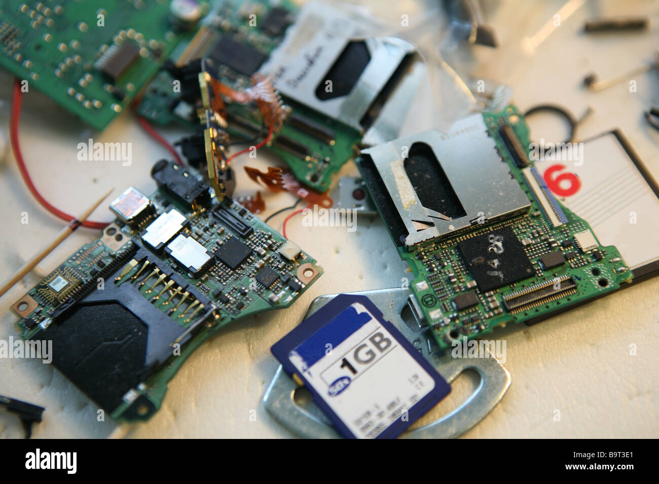 digital electronic chip Stock Photo - Alamy