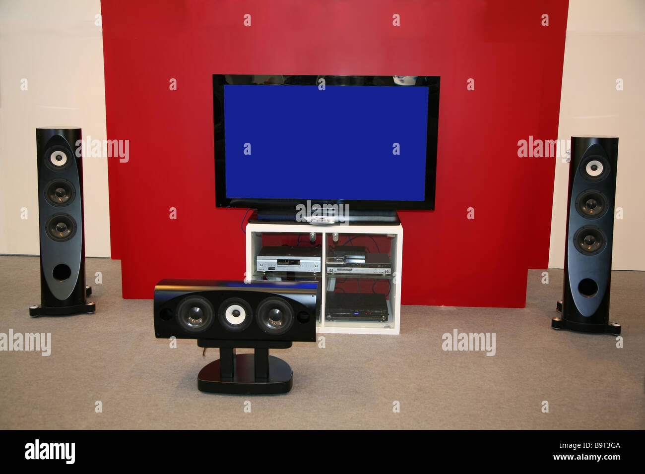 Home entertainment center close hi-res stock photography and images - Alamy