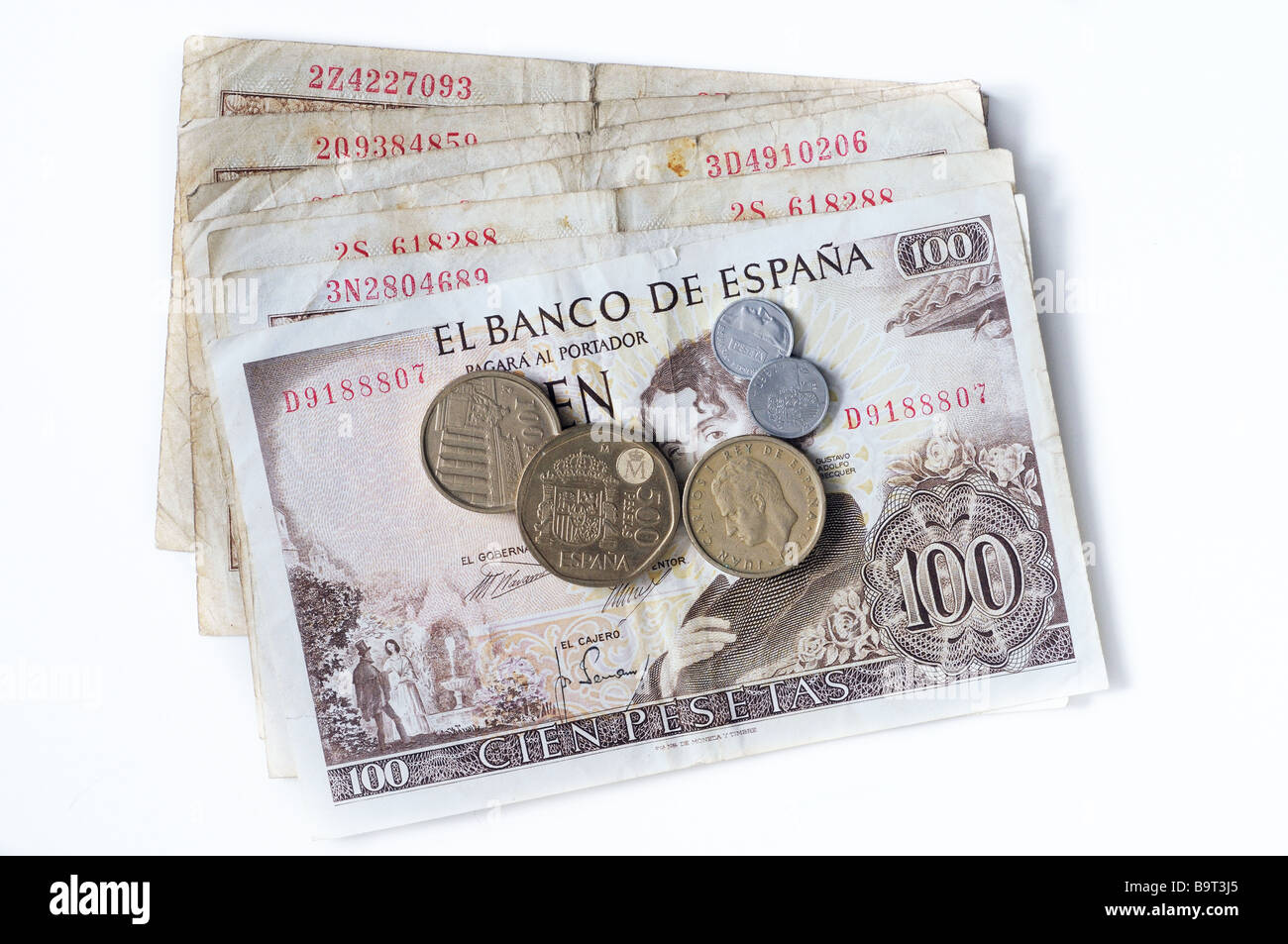 Spanish euro currency banknotes hi-res stock photography and images - Alamy