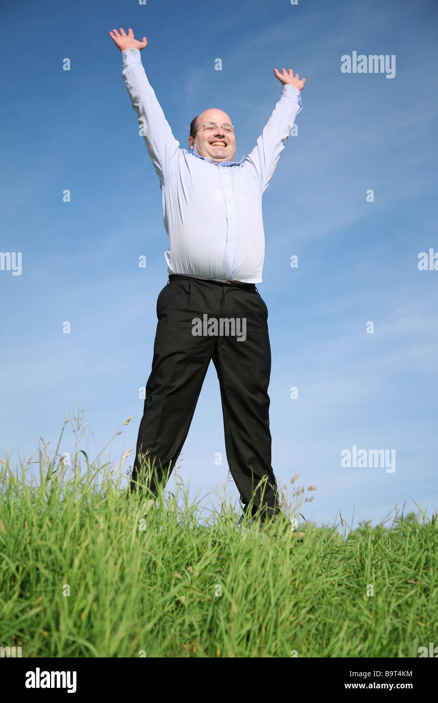 man hands up Stock Photo - Alamy