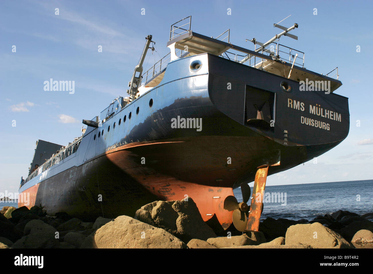 RMS Mulheim Shipwrecked near Lands End, Cornwall UK Stock Photo - Alamy