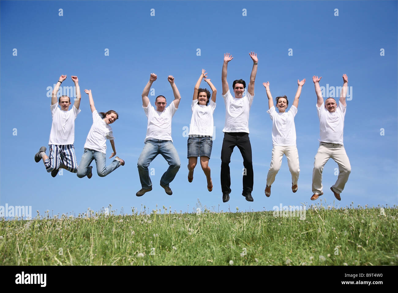 Seven together hi-res stock photography and images - Alamy