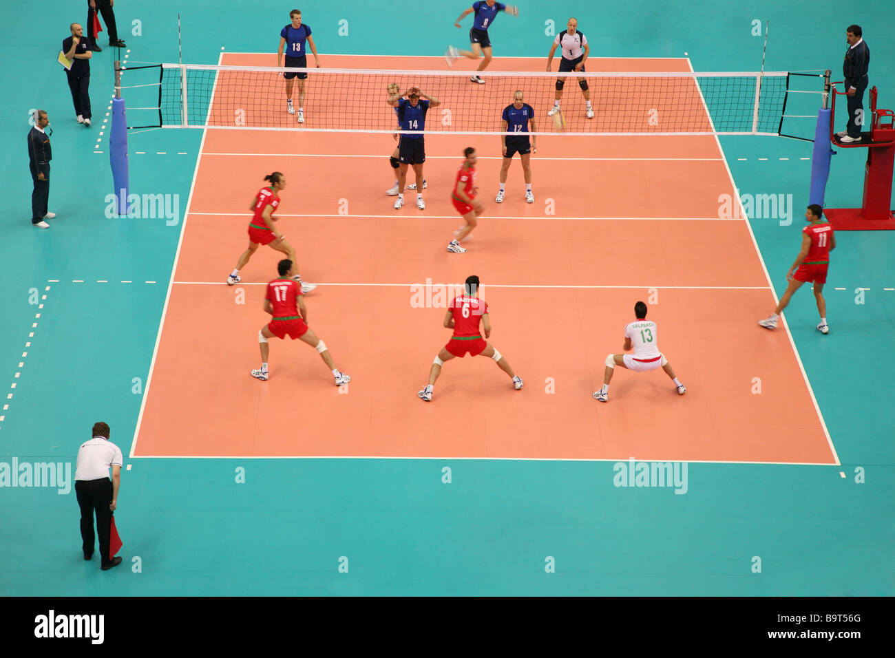 volleyball competition Stock Photo - Alamy