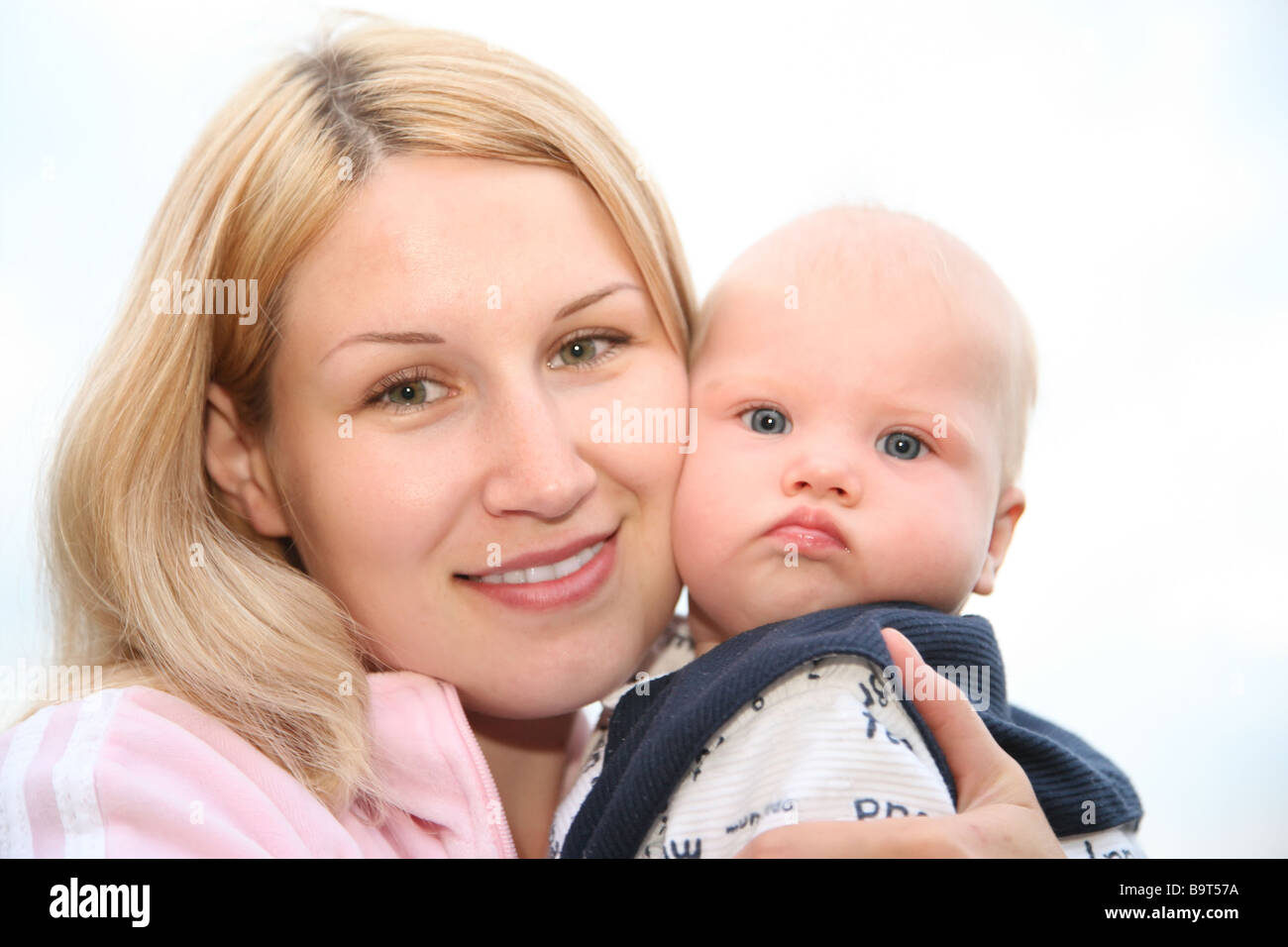 woman with the baby Stock Photo - Alamy