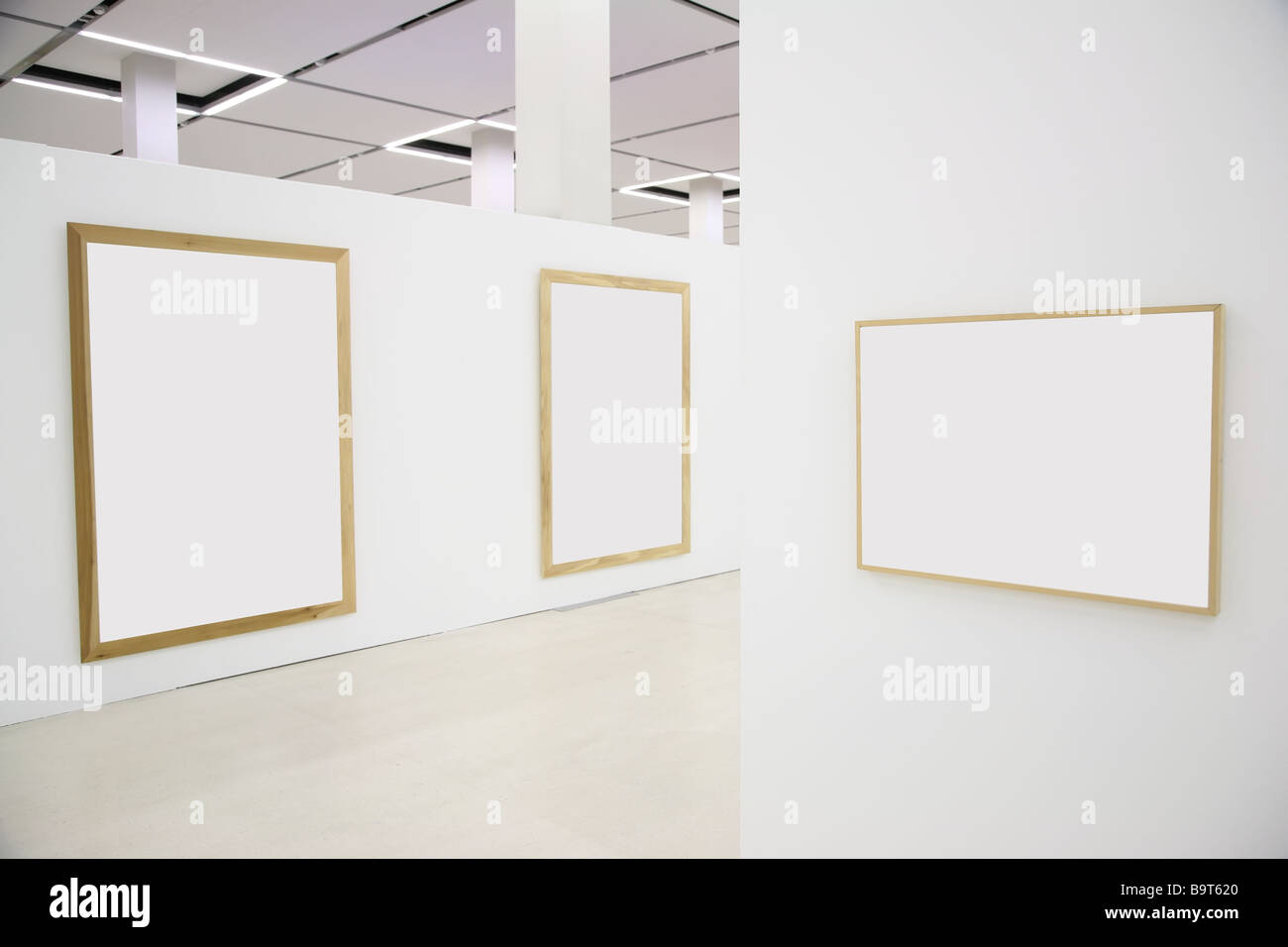 frames in the hall 4 Stock Photo - Alamy