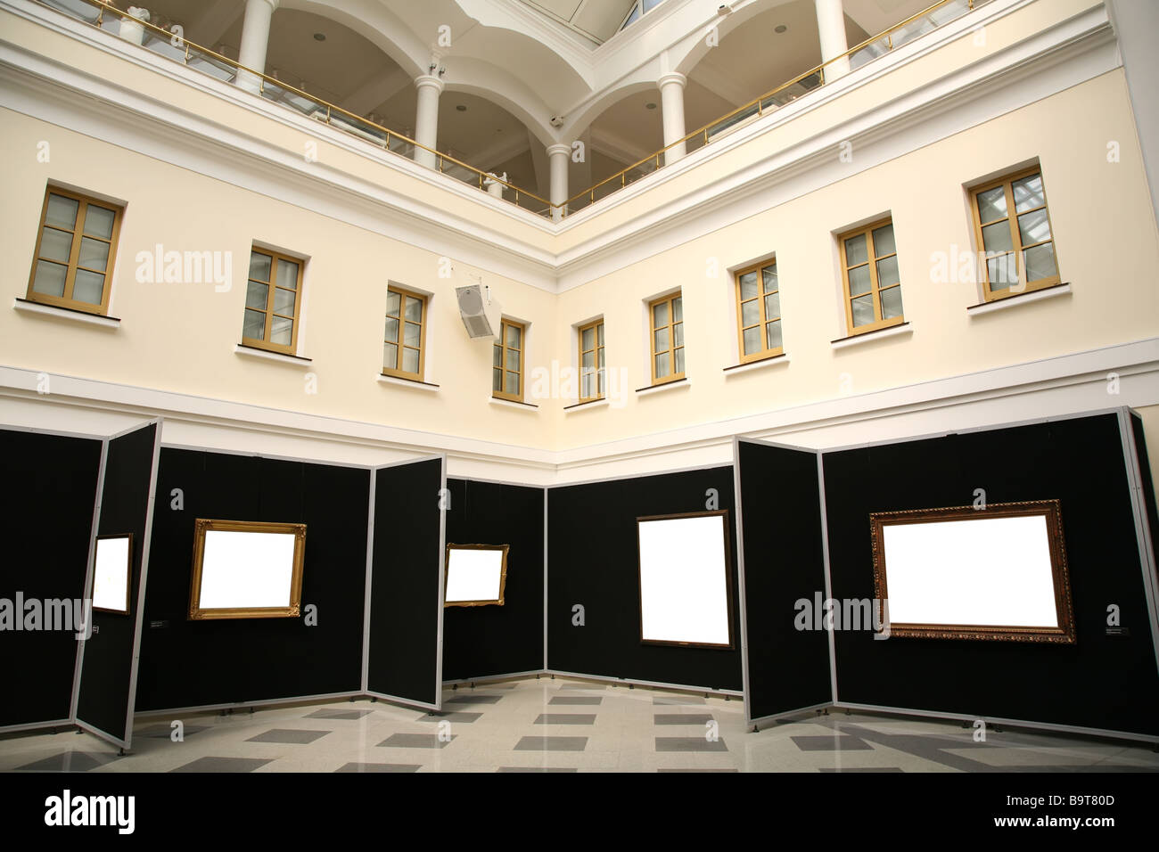 frames in the museum Stock Photo - Alamy