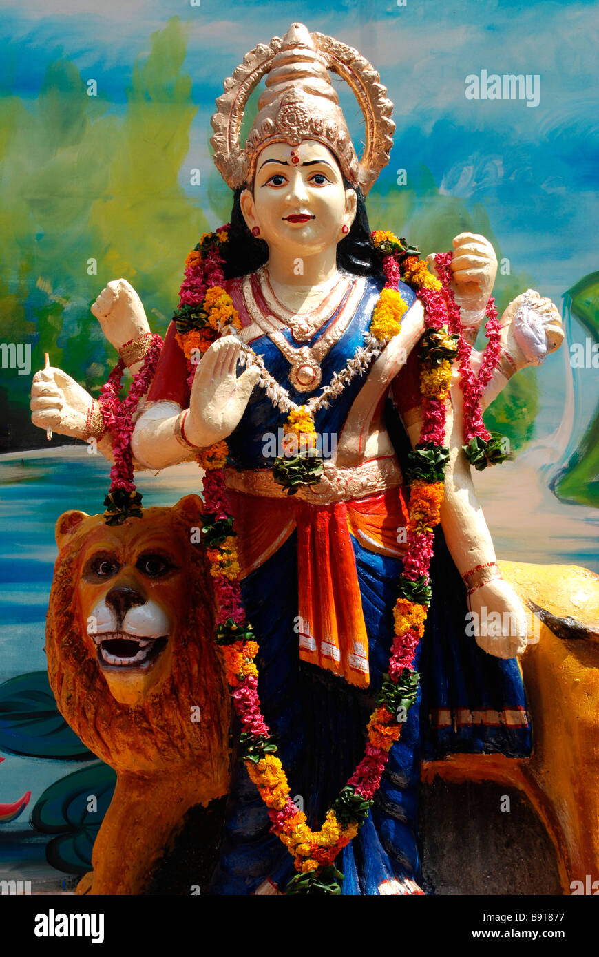 Saraswati devi hi-res stock photography and images - Alamy
