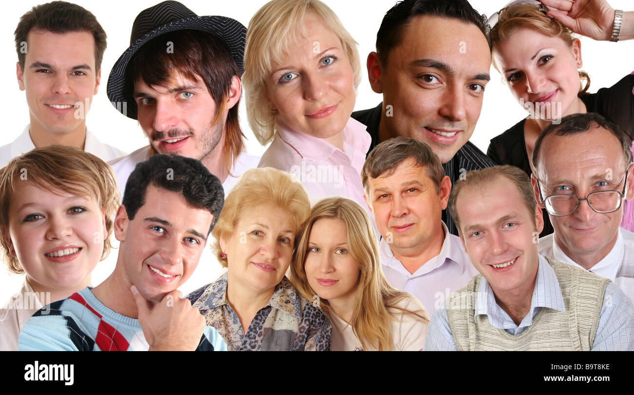 Man many faces hi-res stock photography and images - Alamy