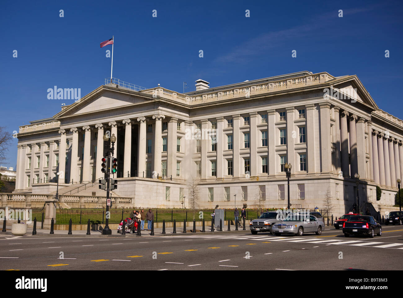WASHINGTON DC USA United States Treasury building Stock Photo - Alamy