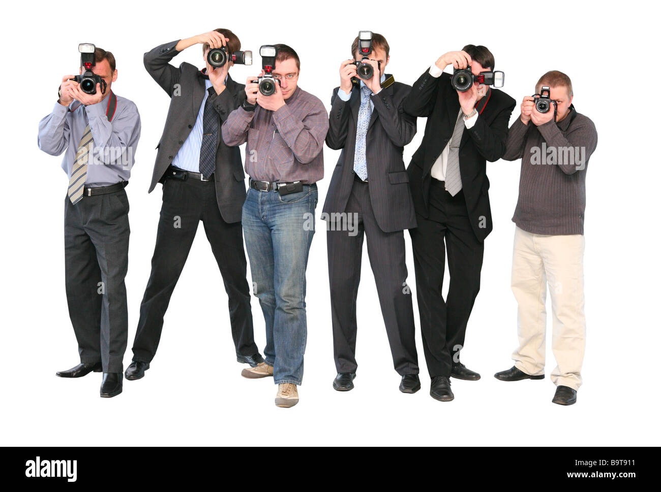 paparazzi 2 isolated Stock Photo - Alamy