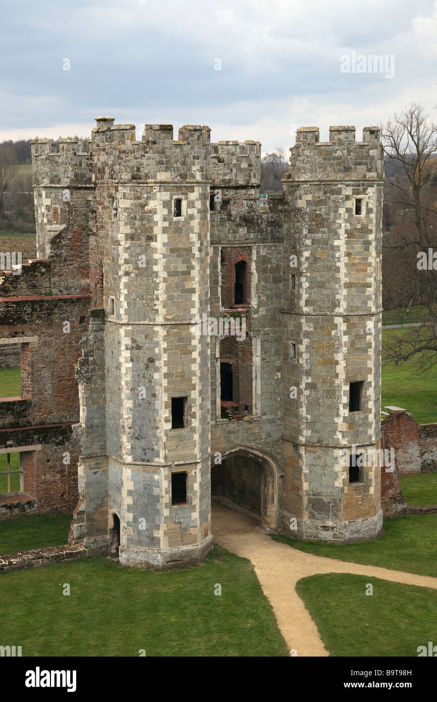 Cowdray house gatehouse hi-res stock photography and images - Alamy
