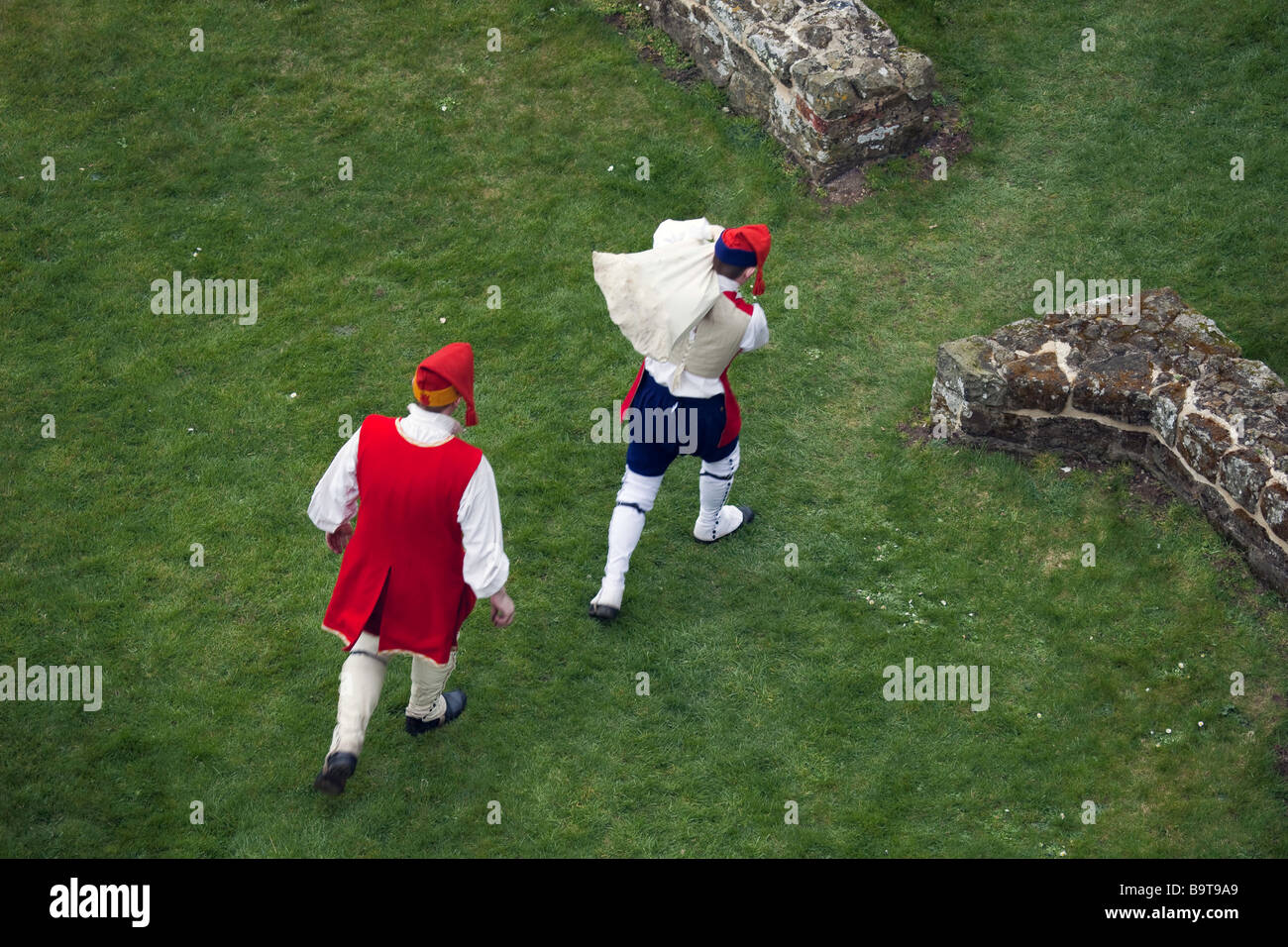 New France Old England Re-enactors NFOE - soldiers Stock Photo - Alamy