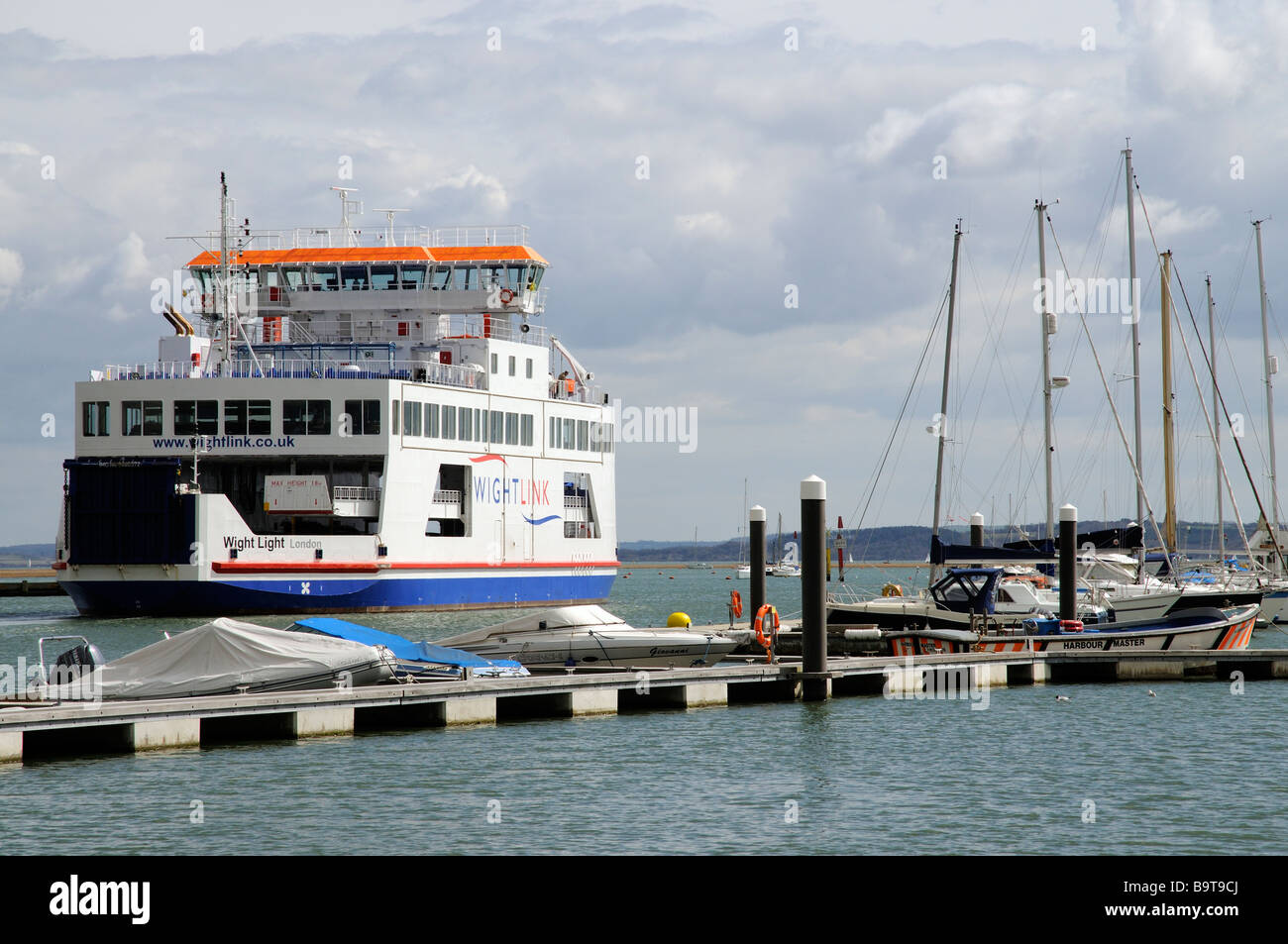 Wight Light Ferry High Resolution Stock Photography and Images - Alamy