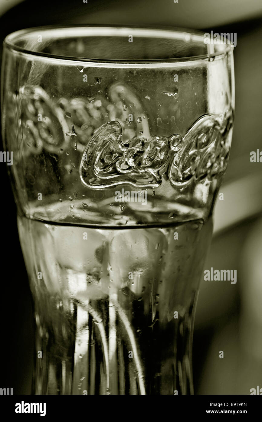 Half full glass cola hi-res stock photography and images - Alamy