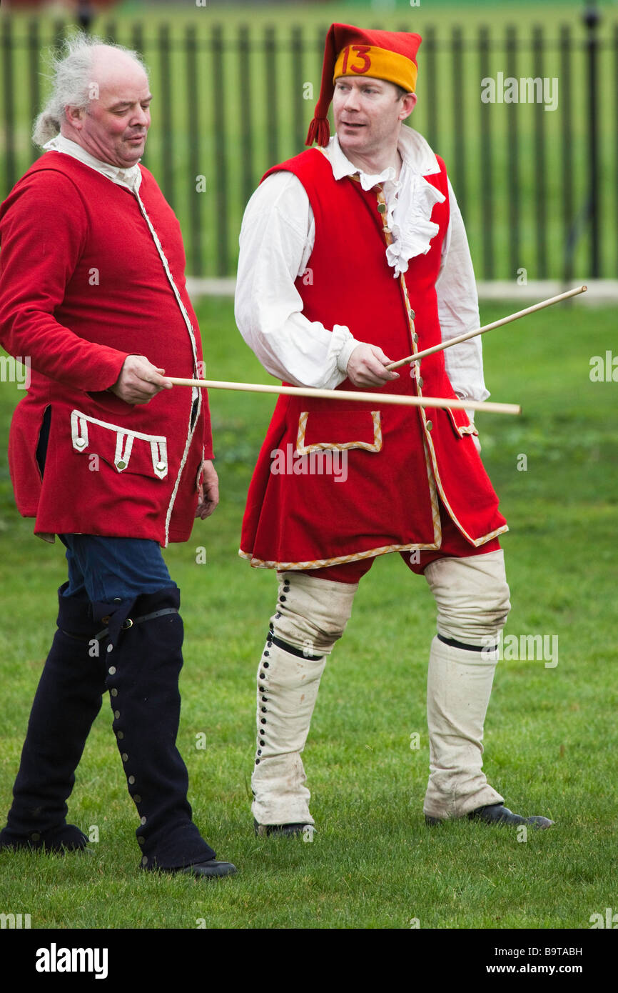 New France Old England Re-enactors NFOE at Cowdray Park - Game Playing ...