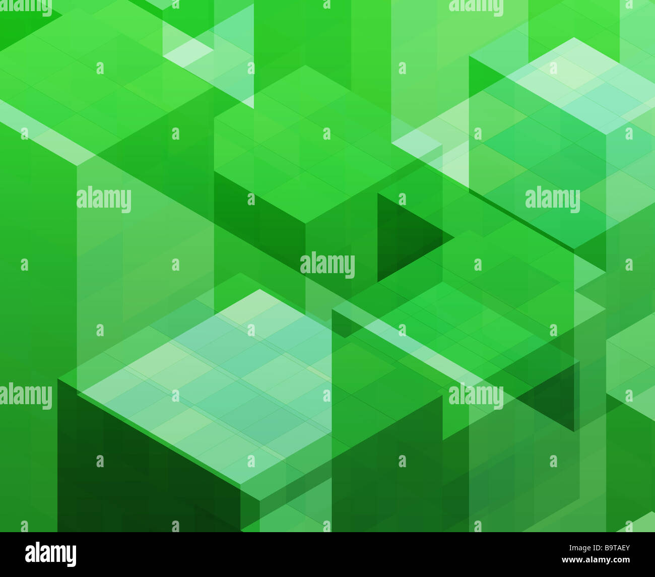 Abstract illustration wallpaper of geometric shape cubes Stock Photo ...