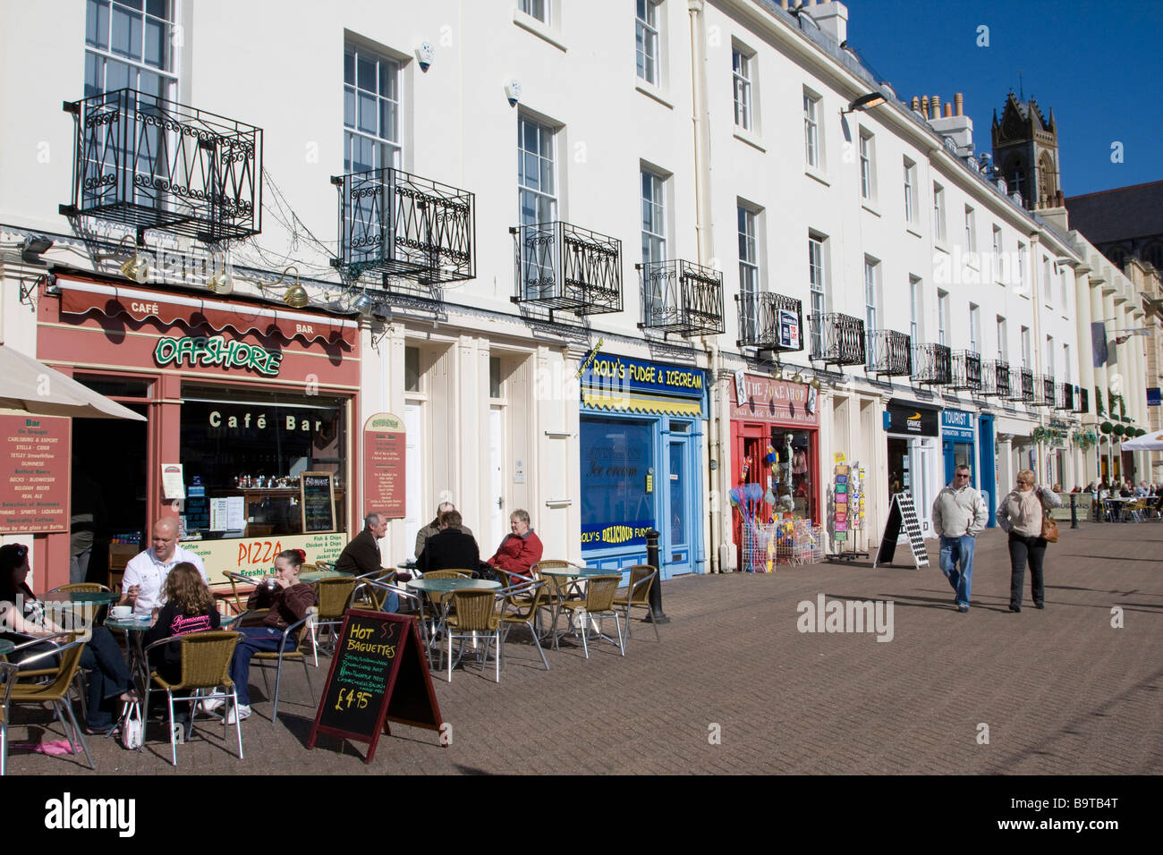 torquay torbay devon england uk gb Stock Photo - Alamy