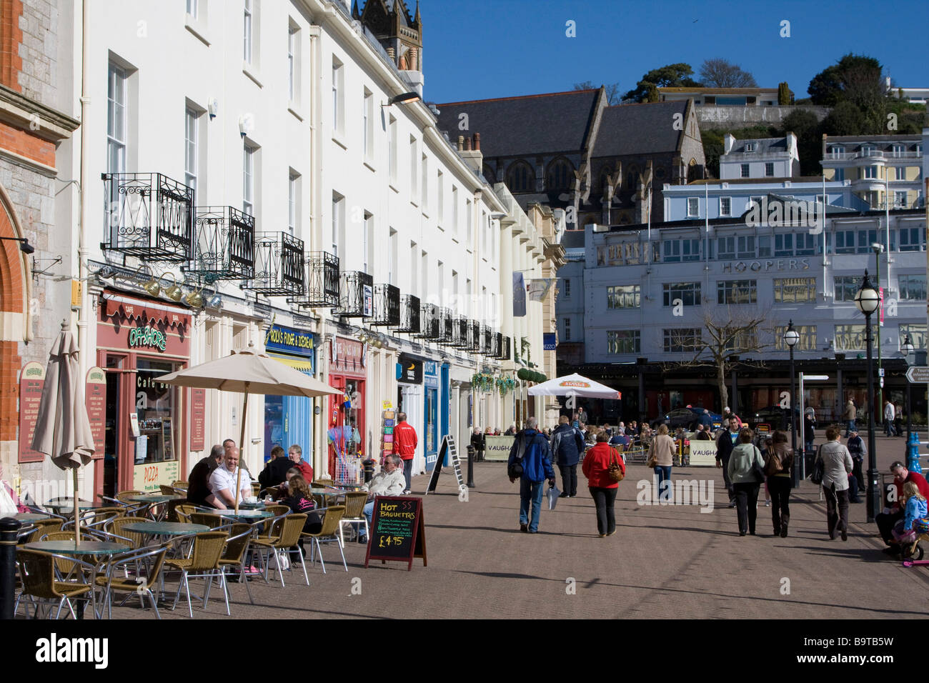 Torquay high street hi-res stock photography and images - Alamy