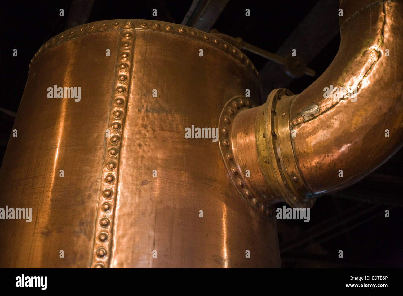 Old copper pots hi-res stock photography and images - Alamy