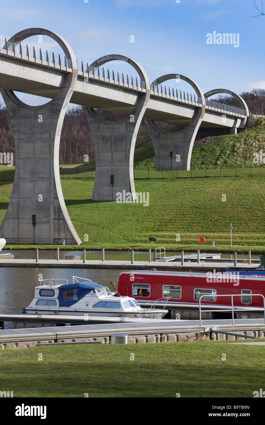 The Falkirk Wheel Stock Photo - Alamy