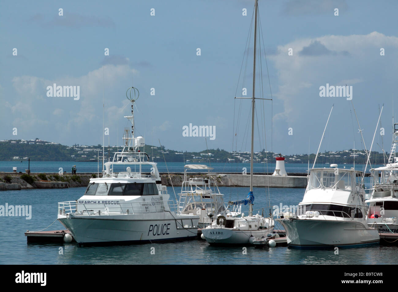 Bermuda police hi-res stock photography and images - Alamy
