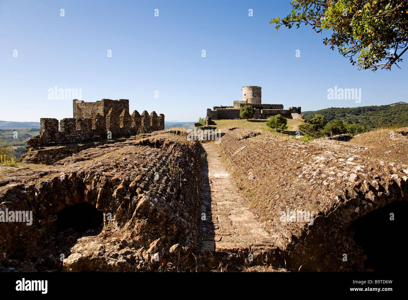 Arab Cistern Castle of Jimena de la Frontera Cádiz Andalusia Spain ...