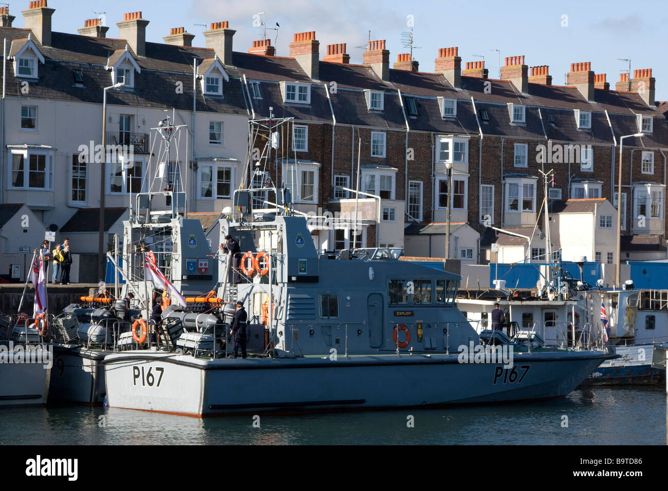P167 HMS Exploit is an Archer-class (or P2000) patrol and training ...