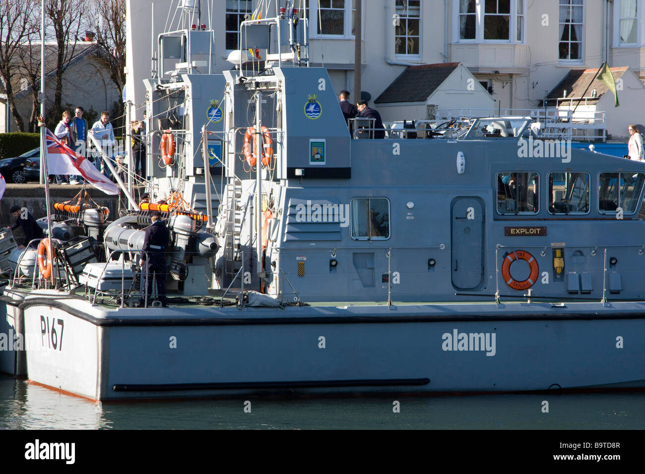 P167 HMS Exploit is an Archer-class (or P2000) patrol and training ...