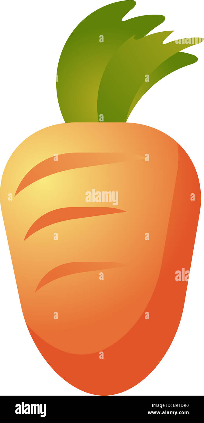 vegetable icon chubby squarish style illustration Stock Photo - Alamy
