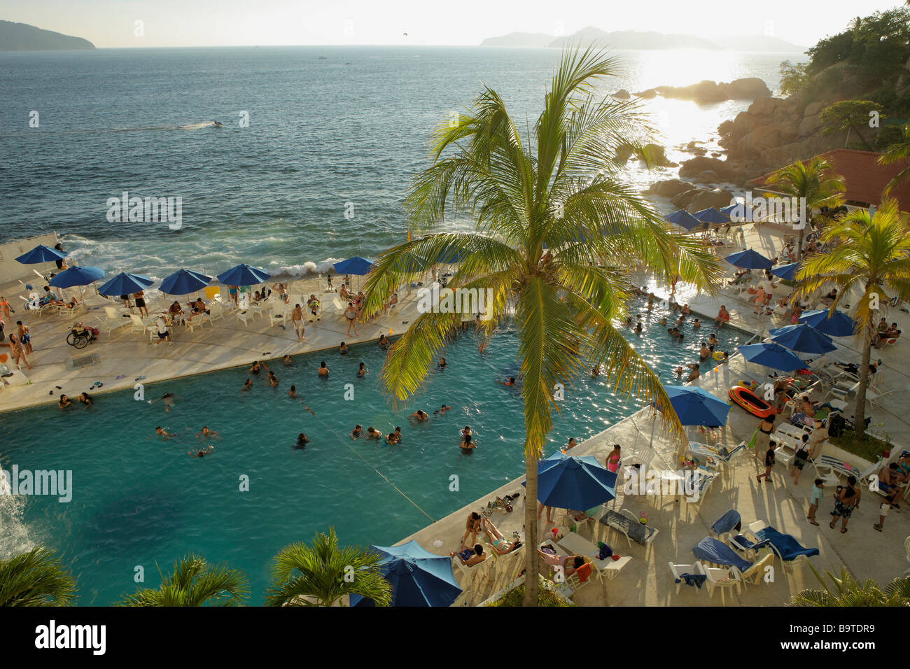 Sunset pacific ocean acapulco hi-res stock photography and images - Alamy