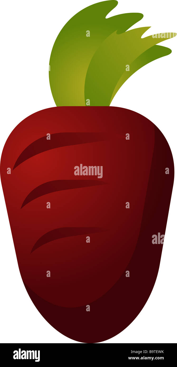 vegetable icon chubby squarish style illustration Stock Photo - Alamy