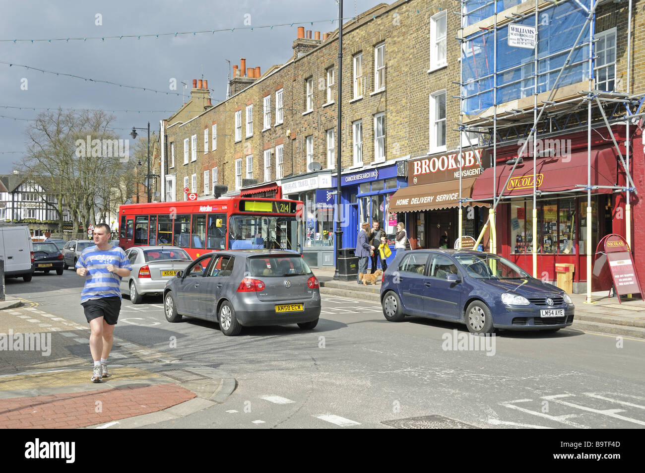 Highgate Village London England UK Stock Photo - Alamy