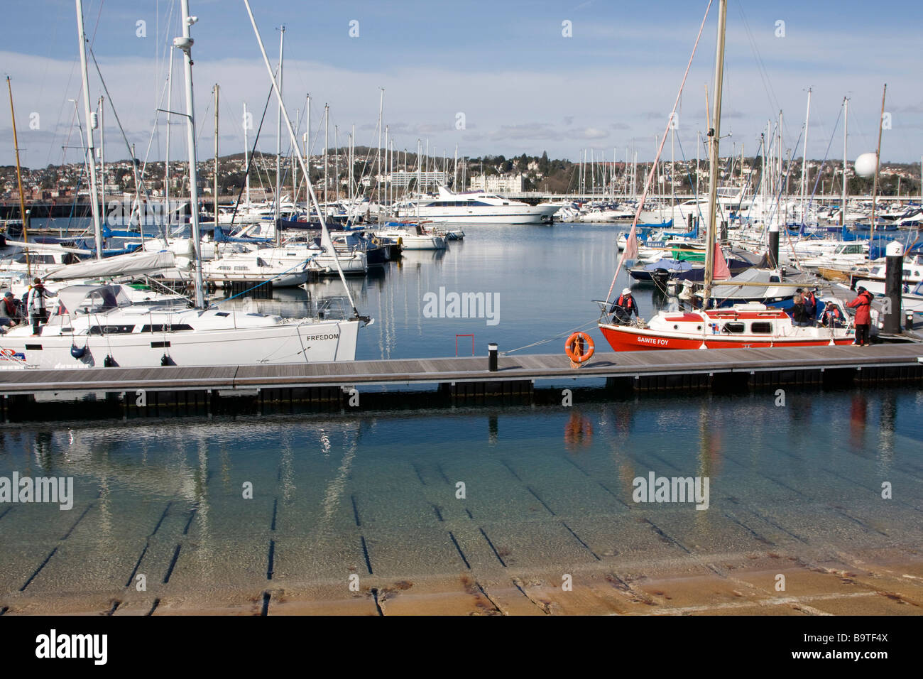 torquay torbay devon england uk gb Stock Photo - Alamy