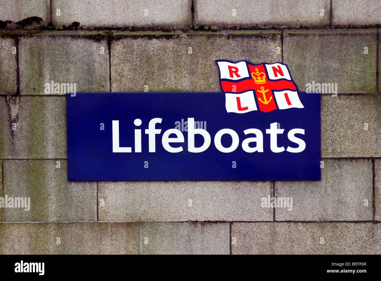 Rnli lifeboat logo hi-res stock photography and images - Alamy