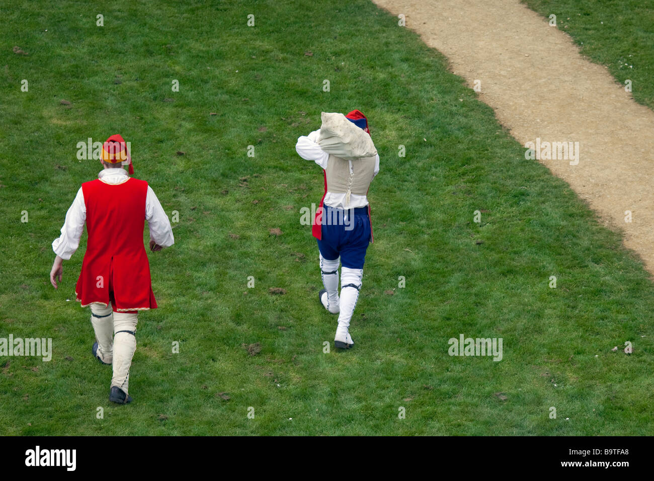 New France Old England Re-enactors NFOE - Soldiers Stock Photo - Alamy