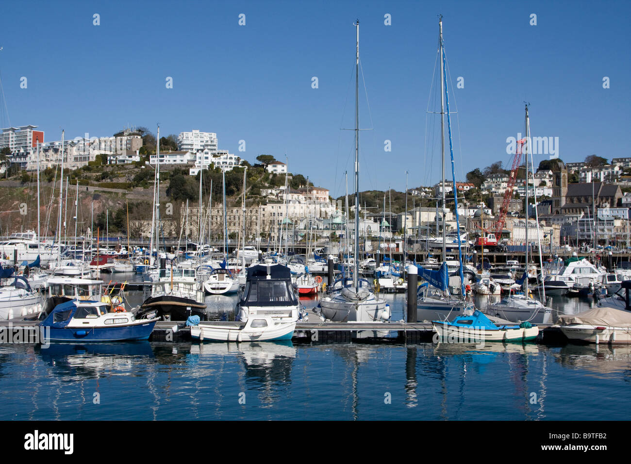 torquay torbay devon england uk gb Stock Photo - Alamy