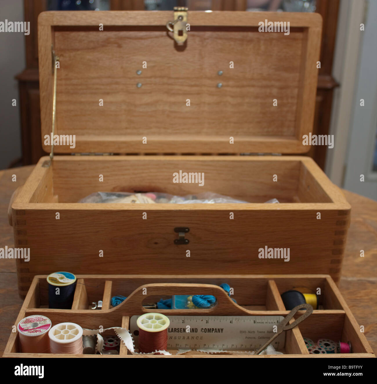 Tailor craftsman sewing tools material and supplies hi-res stock ...