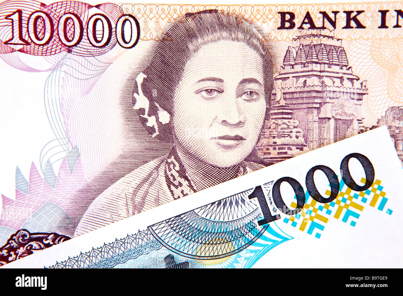 Indonesian rupiah note hi-res stock photography and images - Alamy