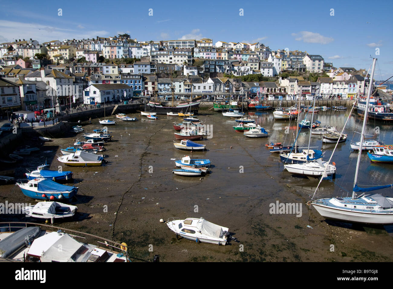 Brixham town centre hi-res stock photography and images - Alamy