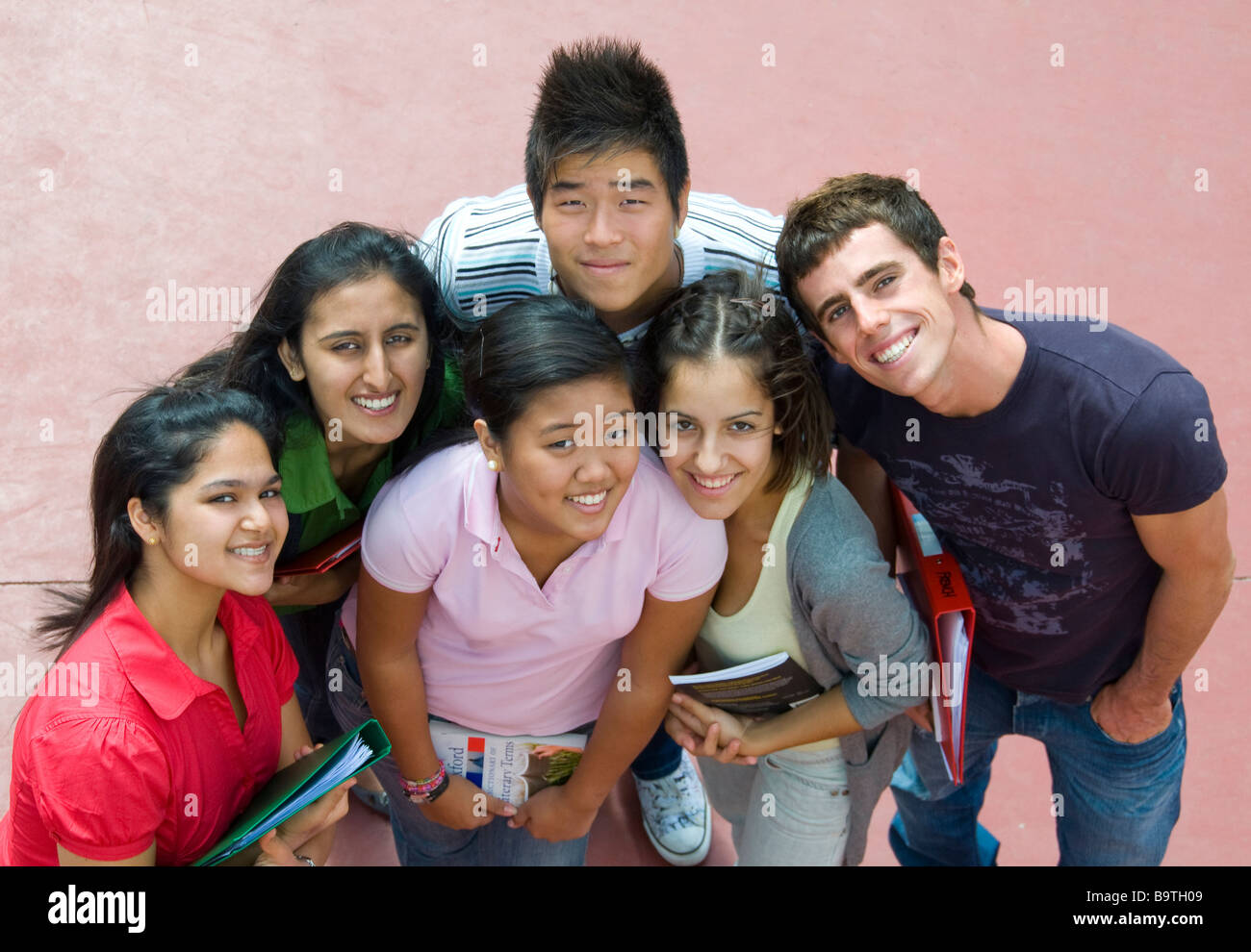 Faces Smiling School Group of Happy smiling senior multicultural ...