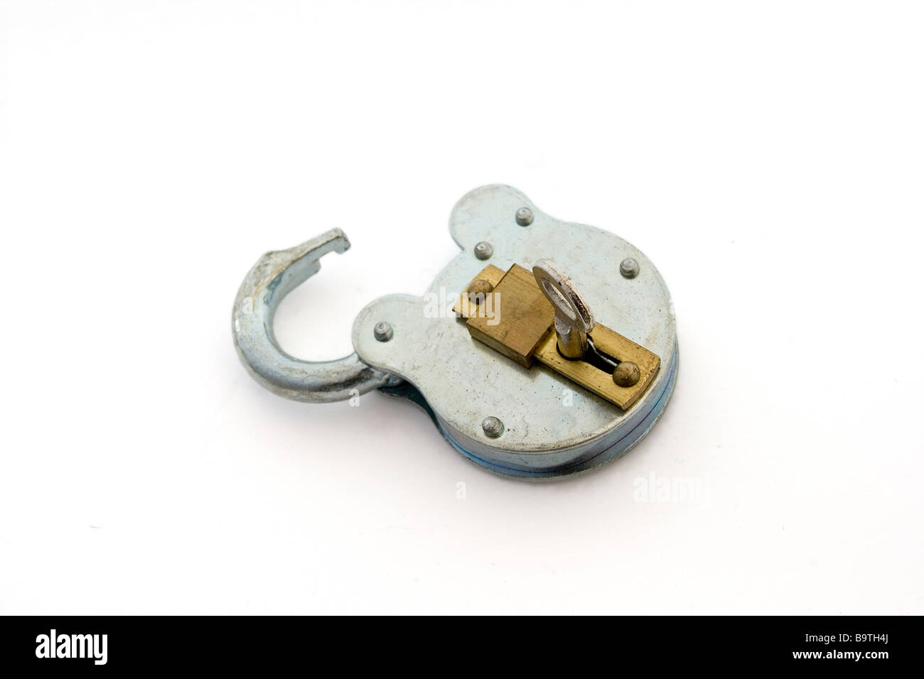 An open padlock Stock Photo - Alamy