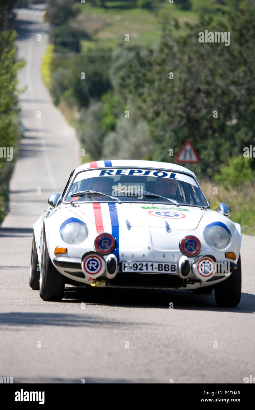 Old renault rally car racing hi-res stock photography and images - Alamy