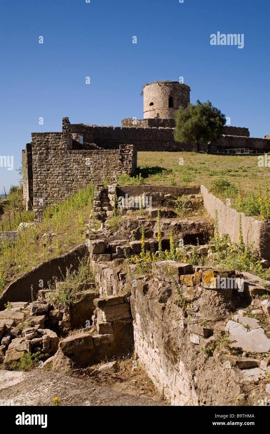 Homenaje Tower Castle of Jimena de la Frontera Cádiz Andalusia Spain ...