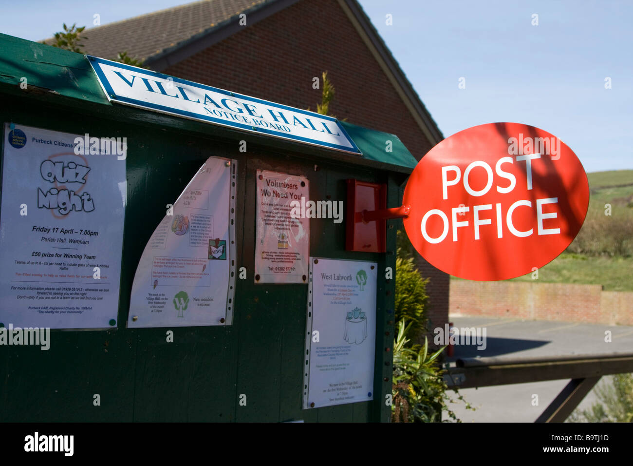 Post office seaside village hi-res stock photography and images - Alamy