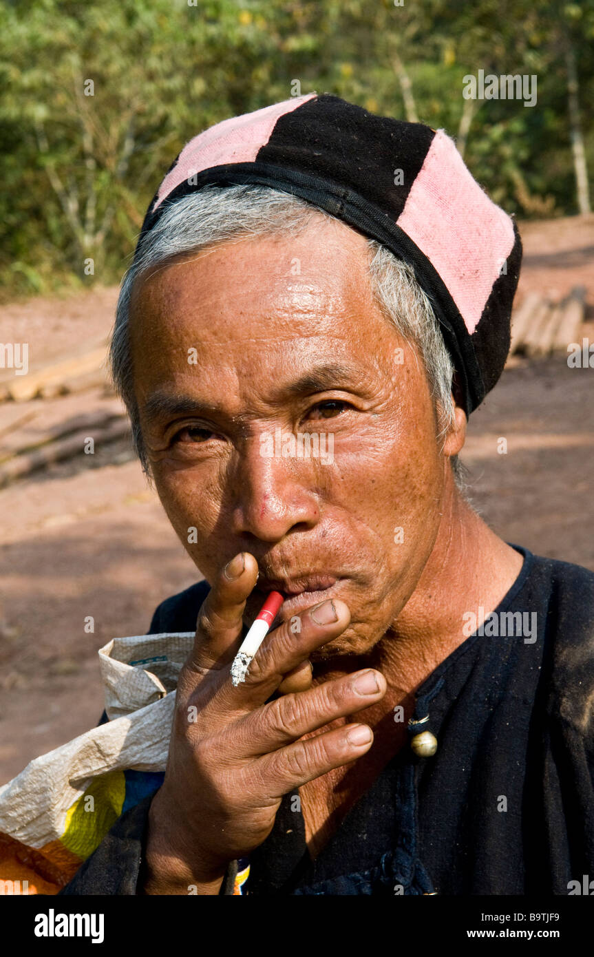 Portrait of a Yao man Stock Photo - Alamy